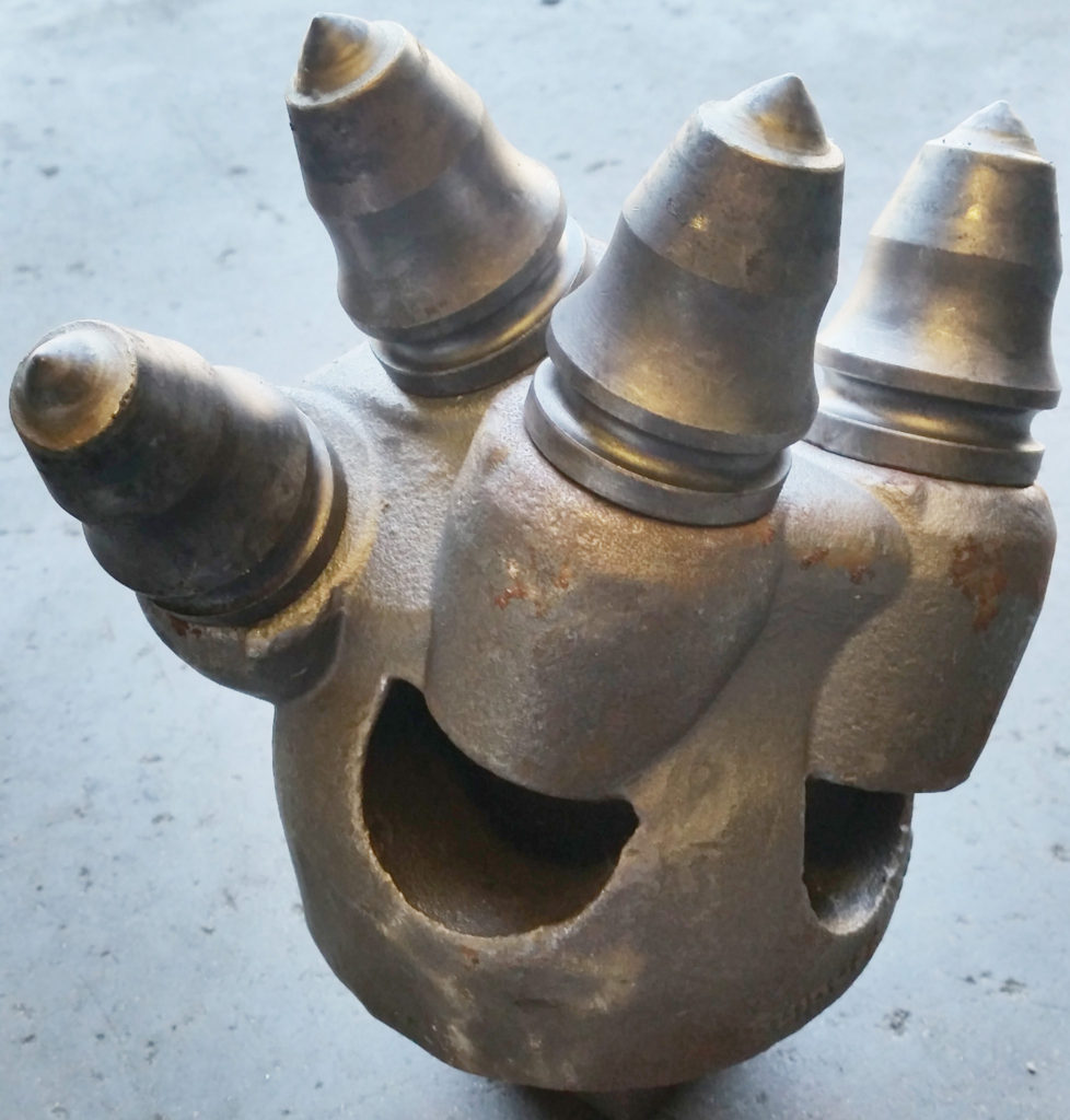 C4-1 Auger Pilot with DS01 Teeth - Harleman Manufacturing