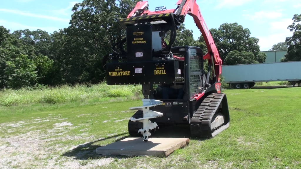 Vibratory Auger Drive - Harleman Manufacturing